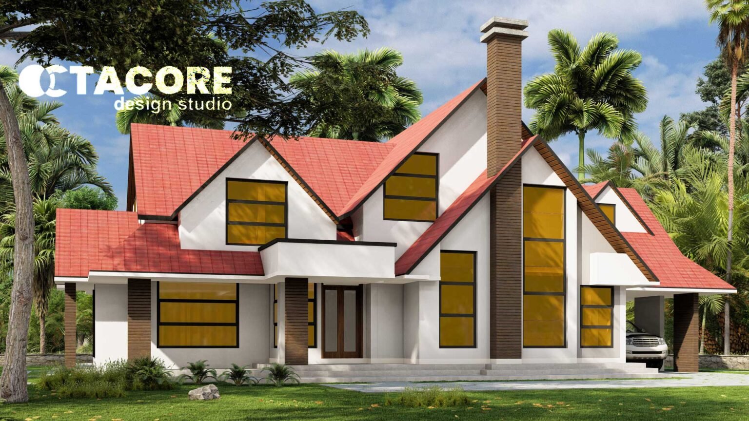 5 Bedroom Maisonette Design Plan - Octacore Architects Design Studio