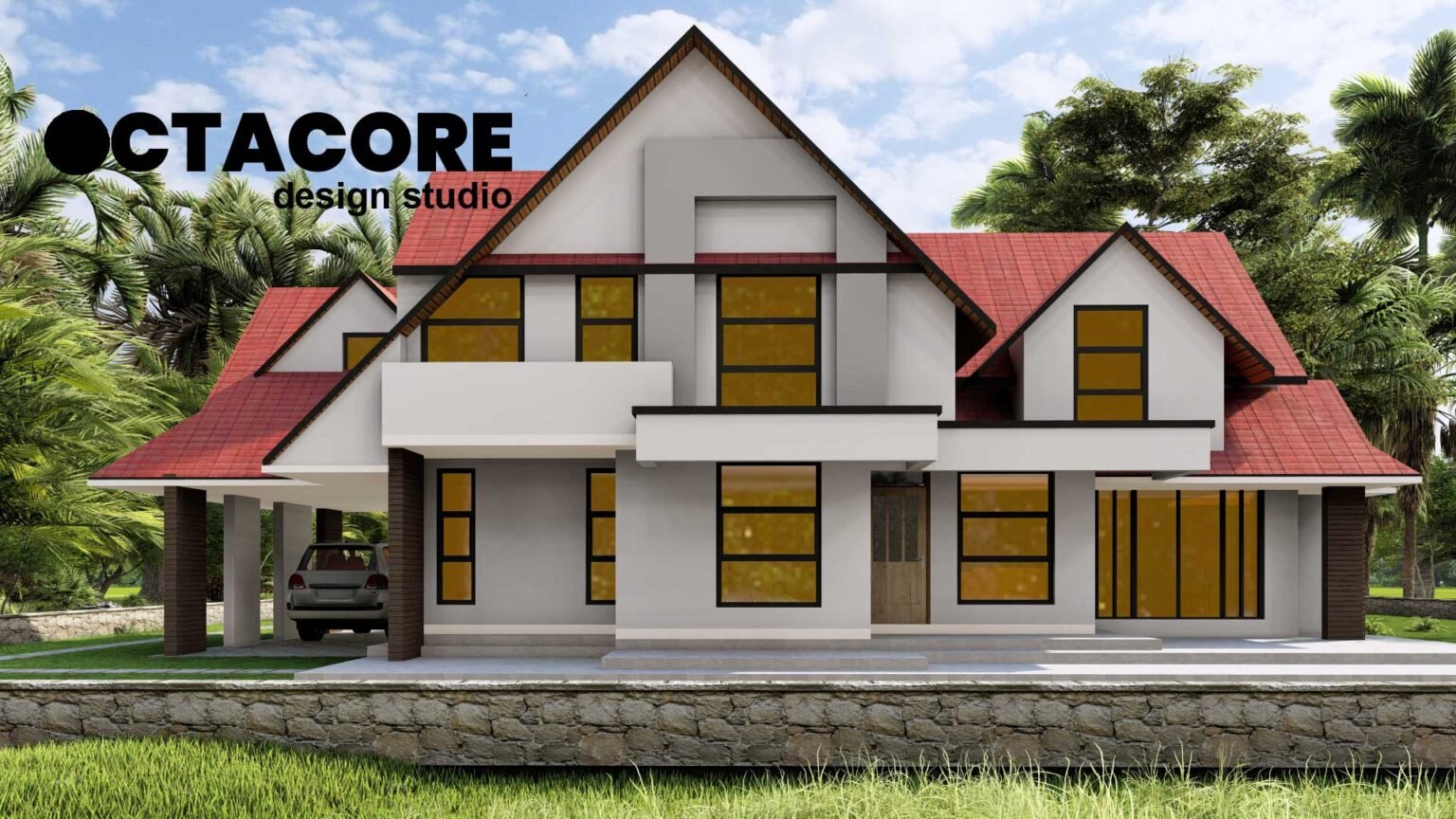 5 Bedroom Maisonette Design Plan - Octacore Architects Design Studio