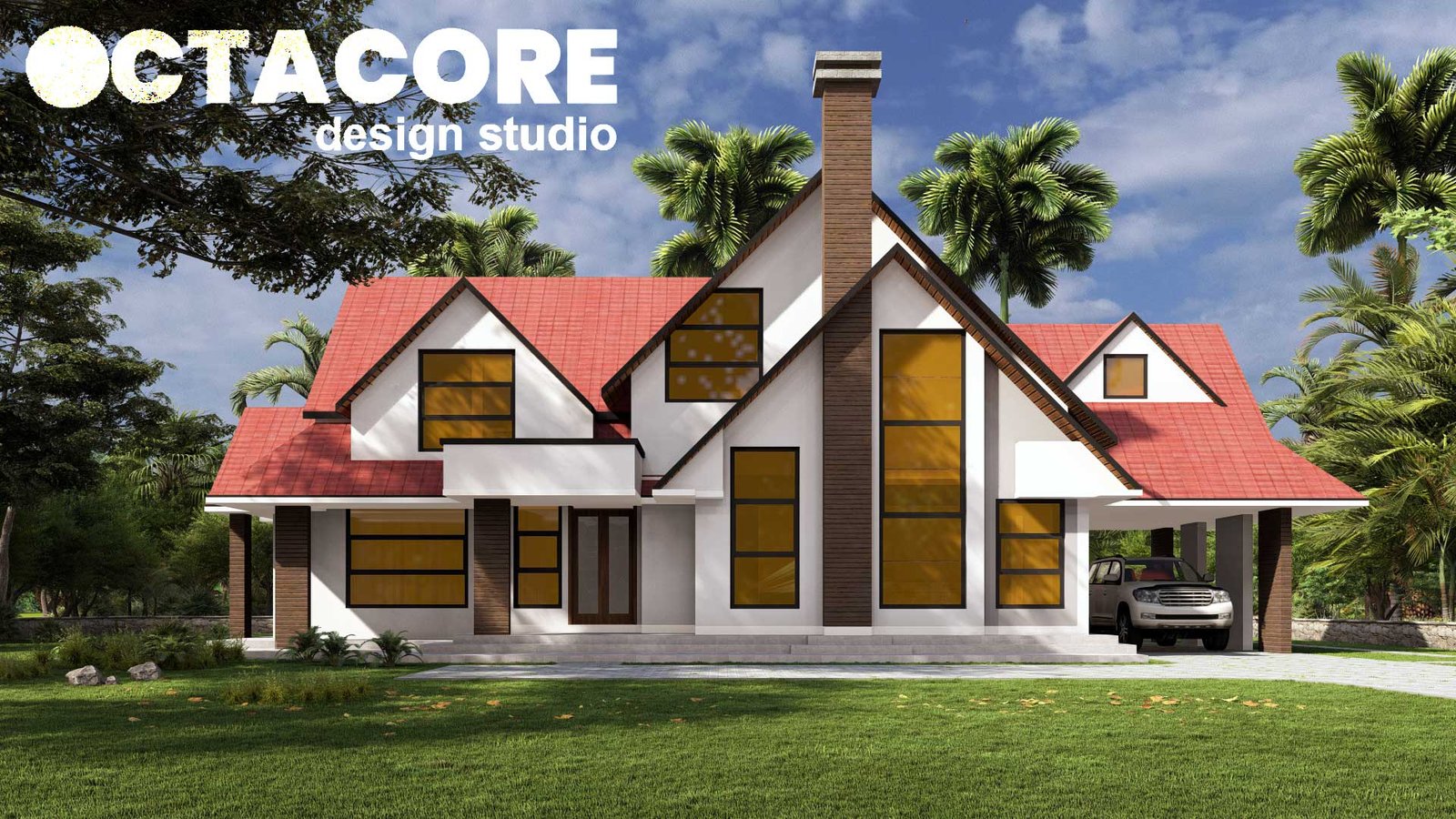 5 Bedroom Maisonette Design Plan - Octacore Architects Design Studio
