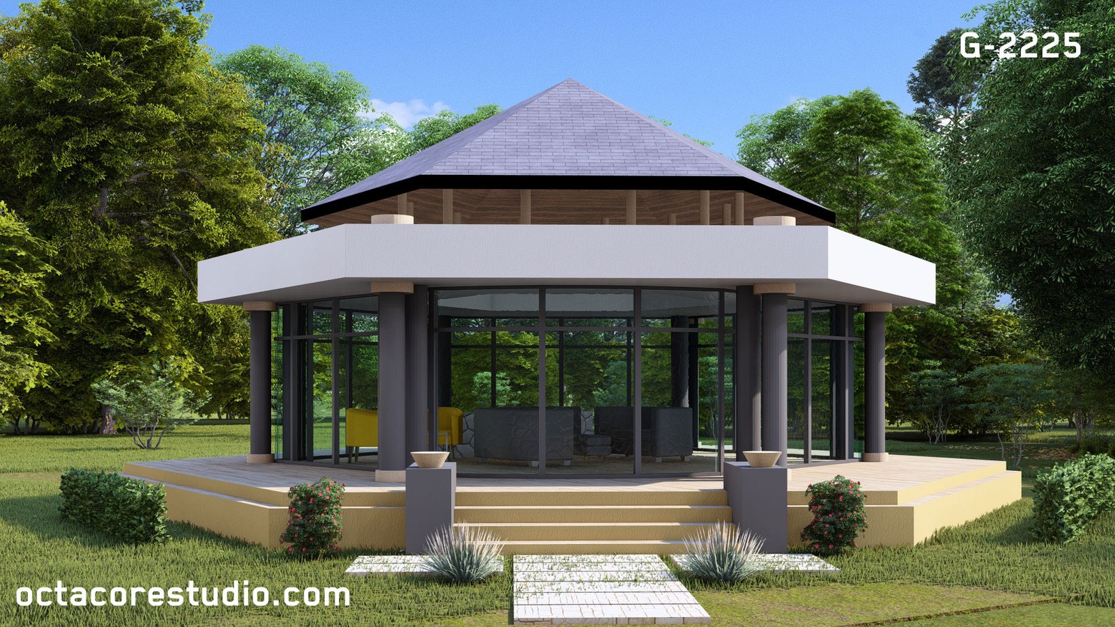 Modern Gazebo Designs in Kenya (Collection 01) - Octacore Architects ...